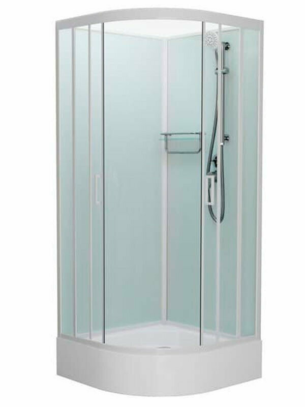 Душевая кабина Frank F400/1 White без крыши 100x100x215 см, 126009