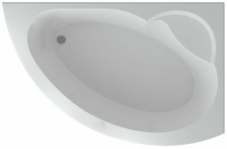 Акриловая ванна Aquatek Аякс 2 170x110 AYK170-0000089 правая вклеенный каркас