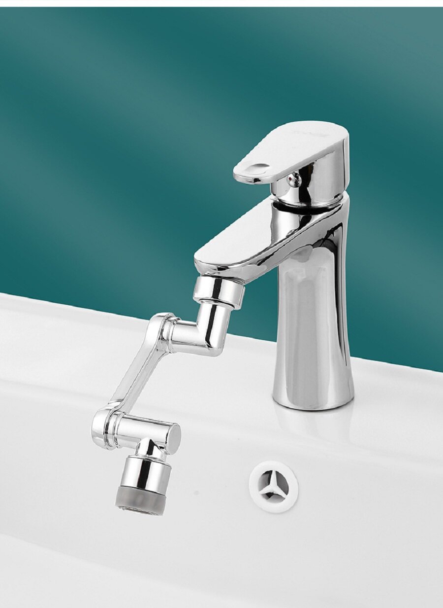 Удлинитель для крана с насадкой-аэратором для экономии воды