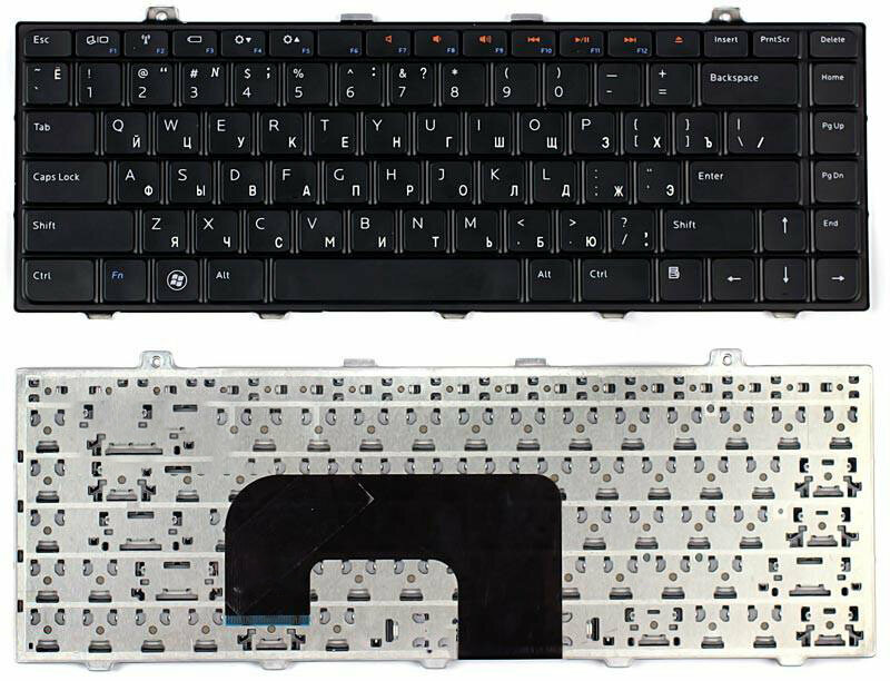 Клавиатура для ноутбука Dell Studio 14 14z 1440 1450 1457 черная