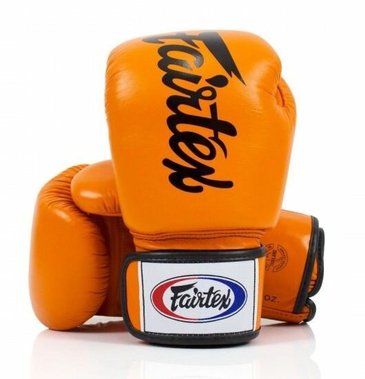 Боксерские перчатки Fairtex BGV19 оранжевые 10 унций