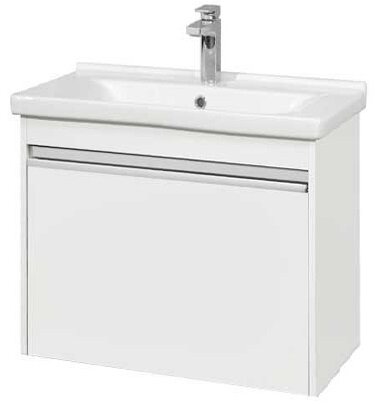 Тумба с раковиной Акватон Капри 60 белая подвесная