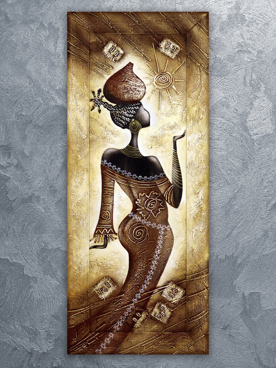 Картина на стену для интерьера Декарт настенный декор панно в раме багете в гостиную ванную детскую для офиса лофт пейзаж абстракция