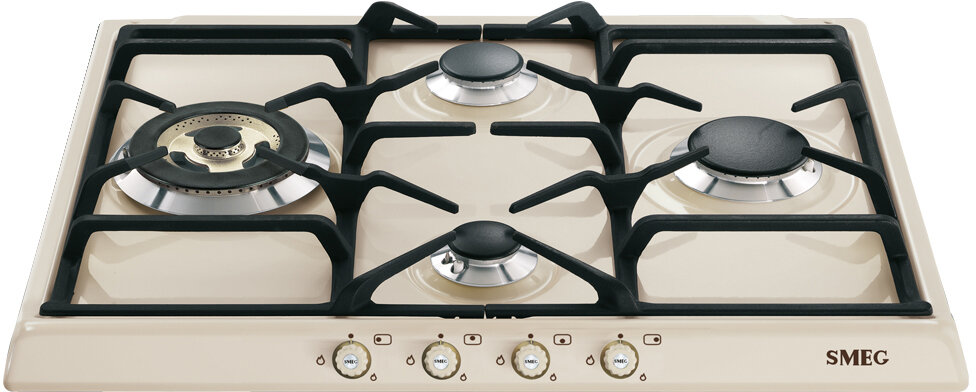 Встраиваемая газовая панель SMEG SR764PO, официальная гарантия