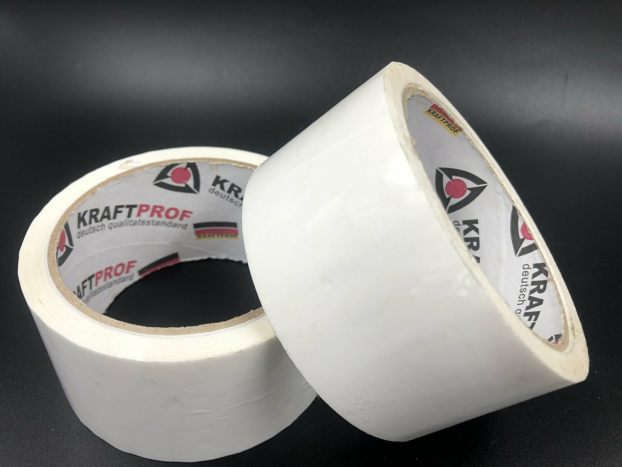 Клейкая лента-скотч упаковочная 48 мм х 120 метров, прочная 45 мкм, 6 роликов