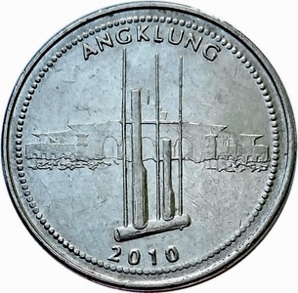 1000 рупий 2010 Индонезия, Ангклунг