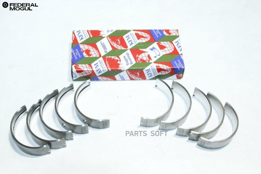 210202G020 KFM Вкладыши HYUNDAI ix35 (10-) KIA Sorento (09-) (2.0/2.4) коренные STD комплект (10шт.) KFM