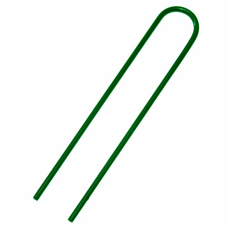 Скоба U-образная d3ммх15см металлическая для крепления укрывных материалов 10шт.