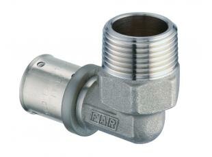 Пресс-уголок 16*2 х 1/2"НР FAR (5904 1601/49041601)