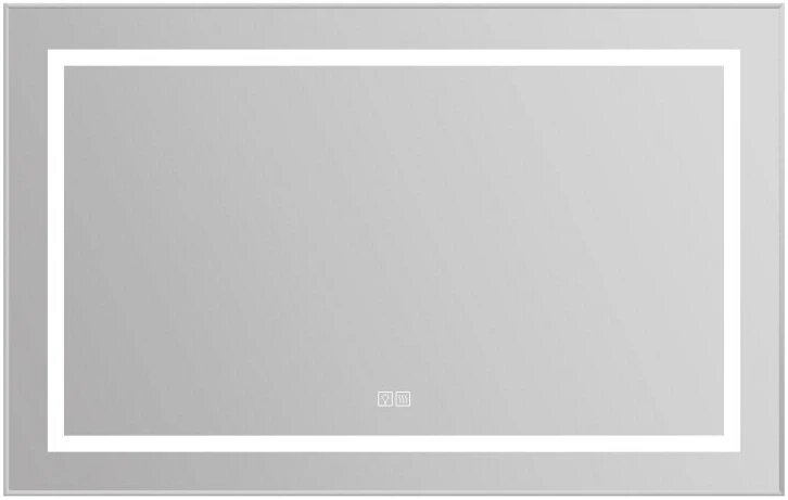 Зеркало 108,5x68,5 см BelBagno Kraft SPC-KRAFT-1085-685-TCH-WARM