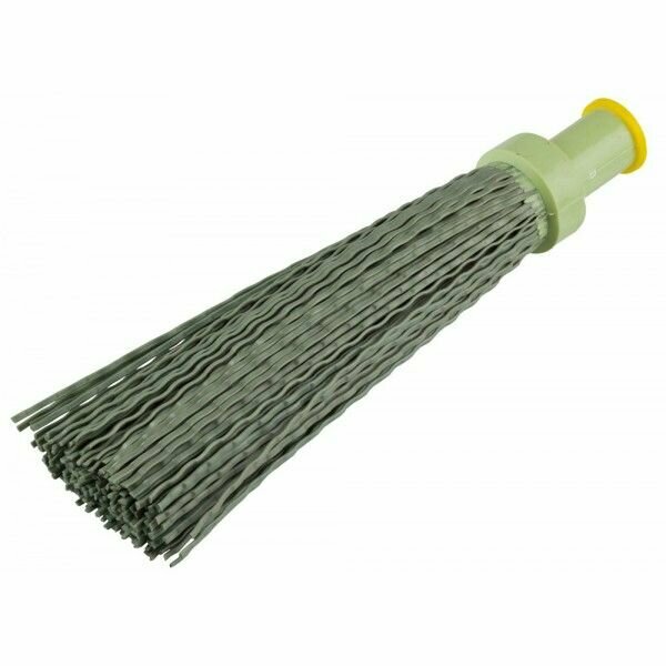 Метла синтетическая, круглая, для уборки газонов и дорожек, 420*110мм