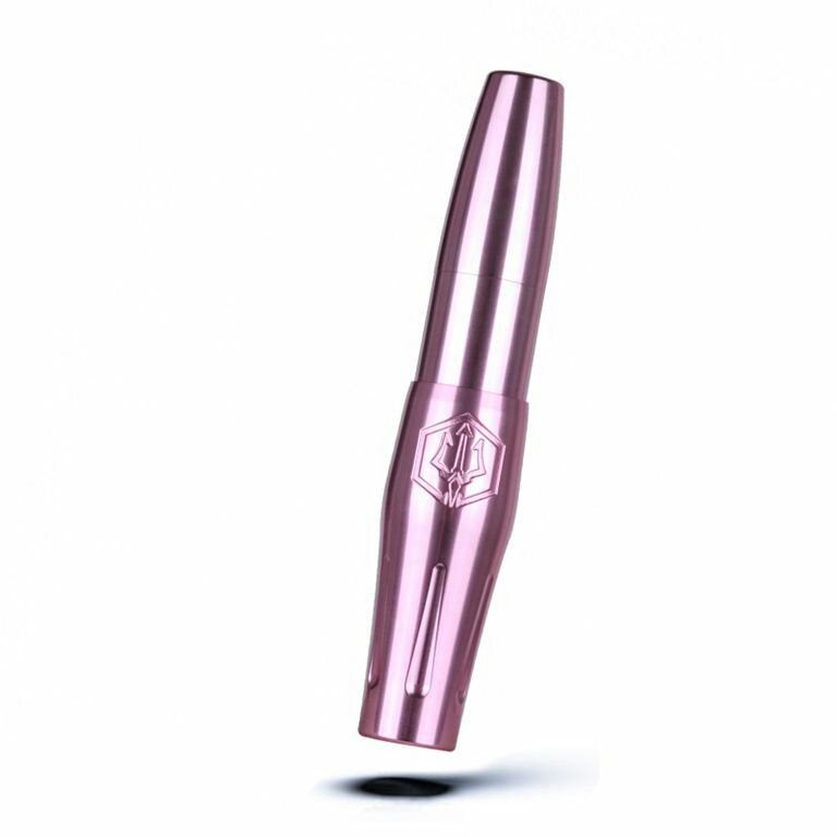Машинка ручка для татуажа и перманентного макияжа Poseidon v2 mini pen pink
