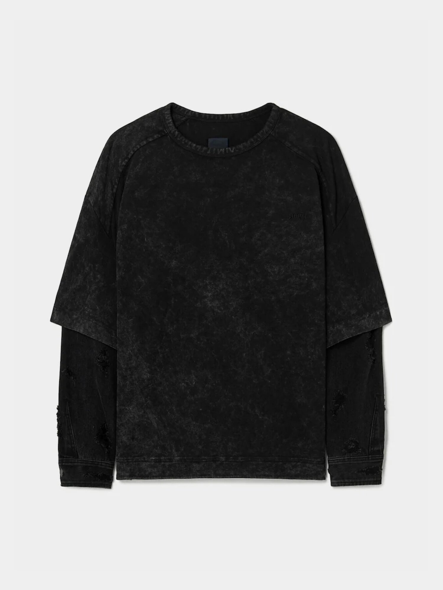 Лонгслив DYED DAMAGED