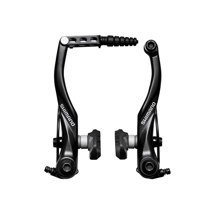 Ободной тормоз задний Shimano Alivio T4000, колодки S65T, черн
