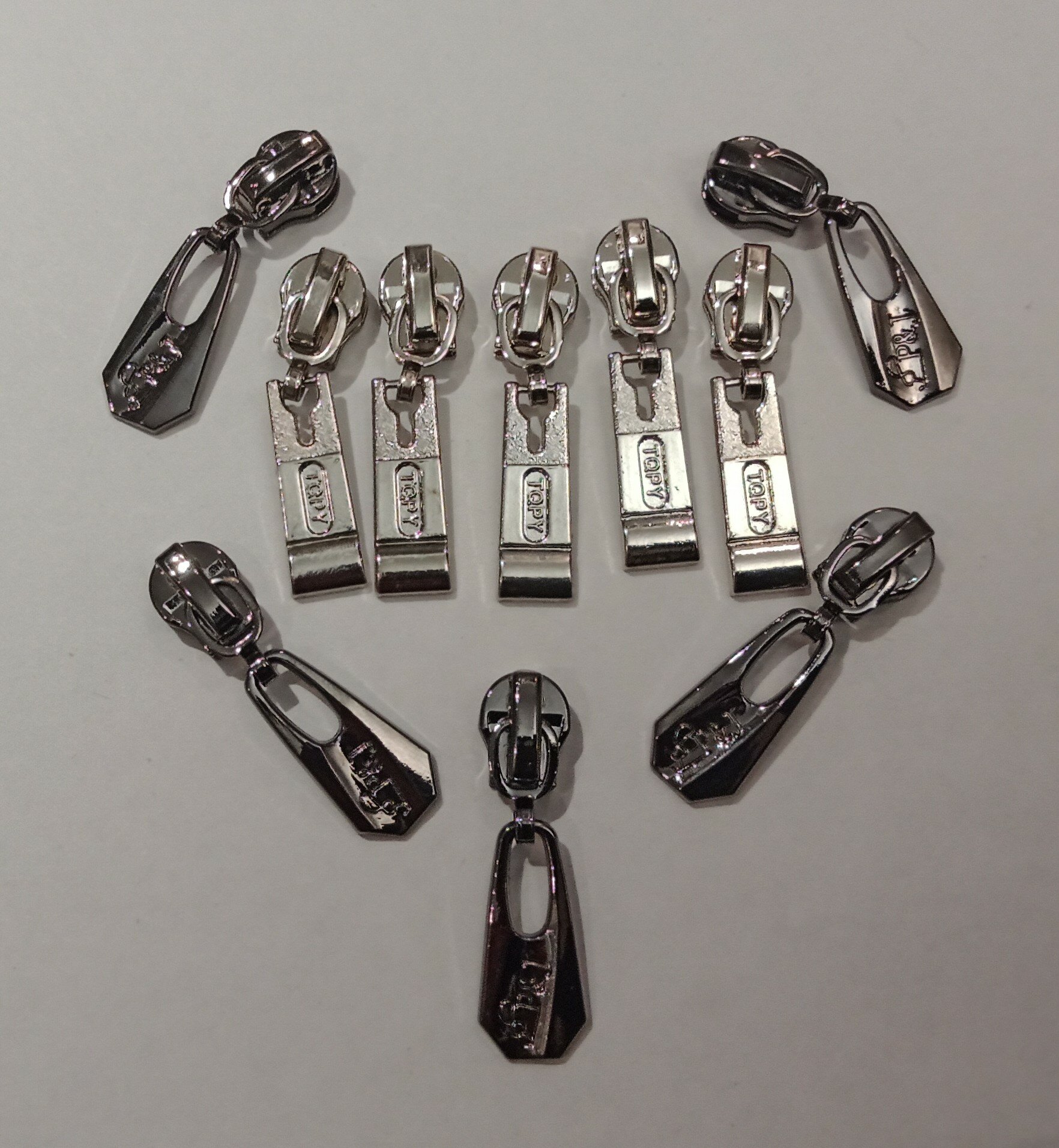 Бегунок / Замок-автомат для молнии, №5, 10 шт