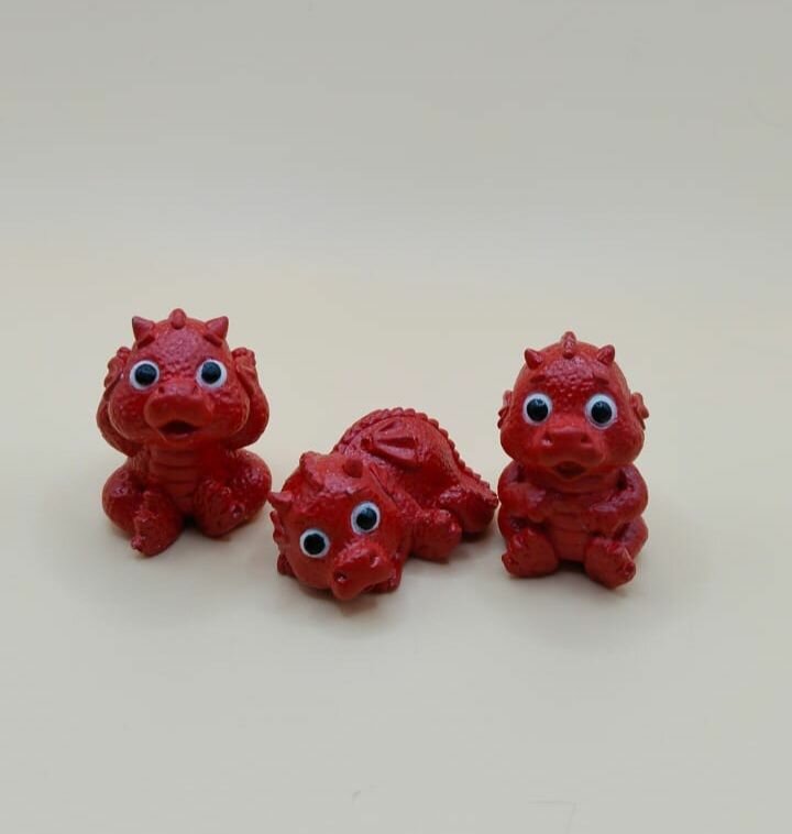 Фигура из гипса "Дракончики"