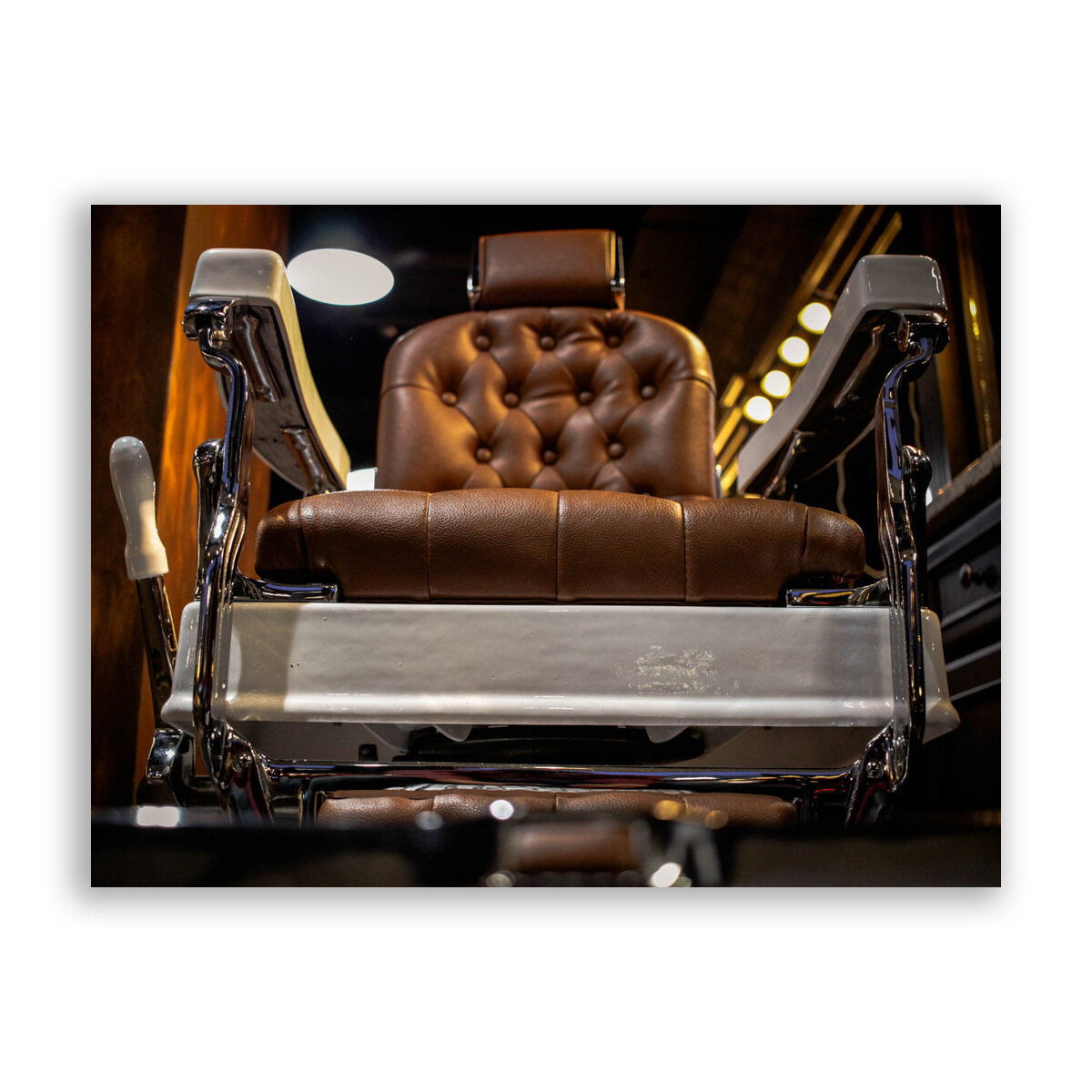 Постер, плакат на бумаге / Для Барбершопа / Размер 80 x 106 см