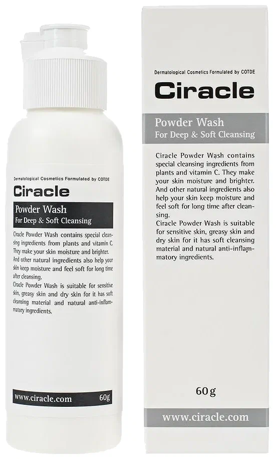 Пенка Ciracle Powder Wash For Deep & Sof Cleansing, 60 г