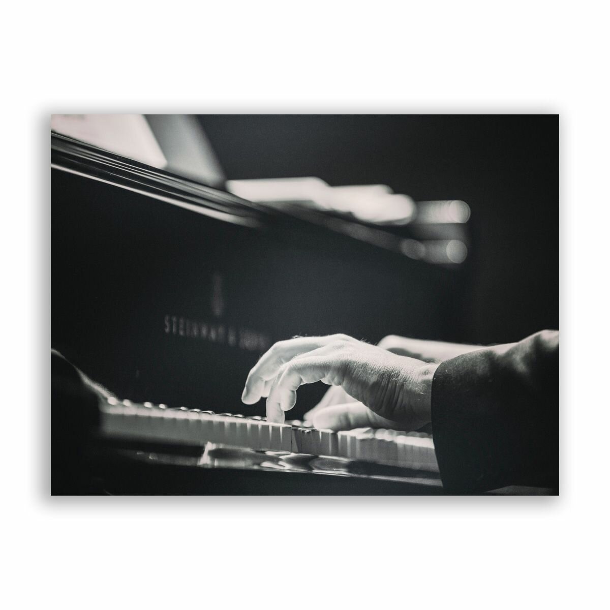 Постер, плакат на бумаге / Фортепиано / Размер 30 x 40 см