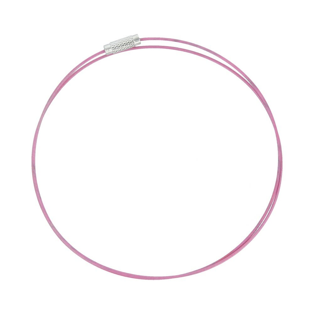 "Zlatka" Основание для колье KS-050 50 см №06 розовый