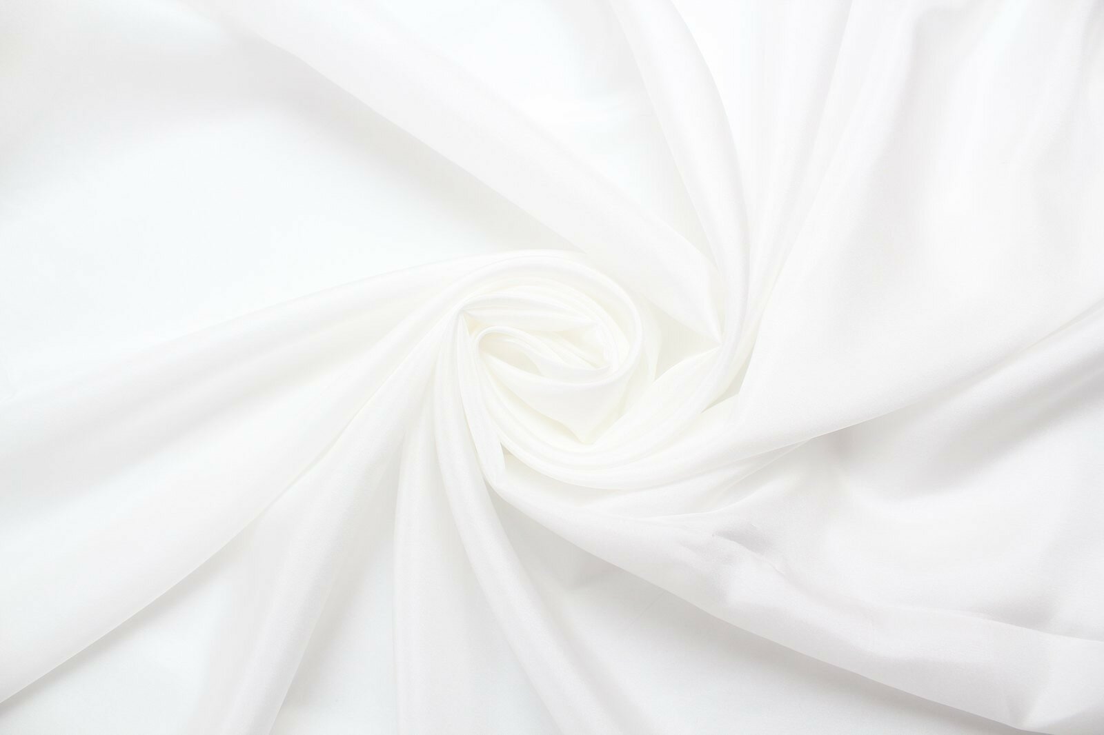 Ткань Шёлк-туаль молочно-белый, 60 г/пм, ш140см, 0,5 м