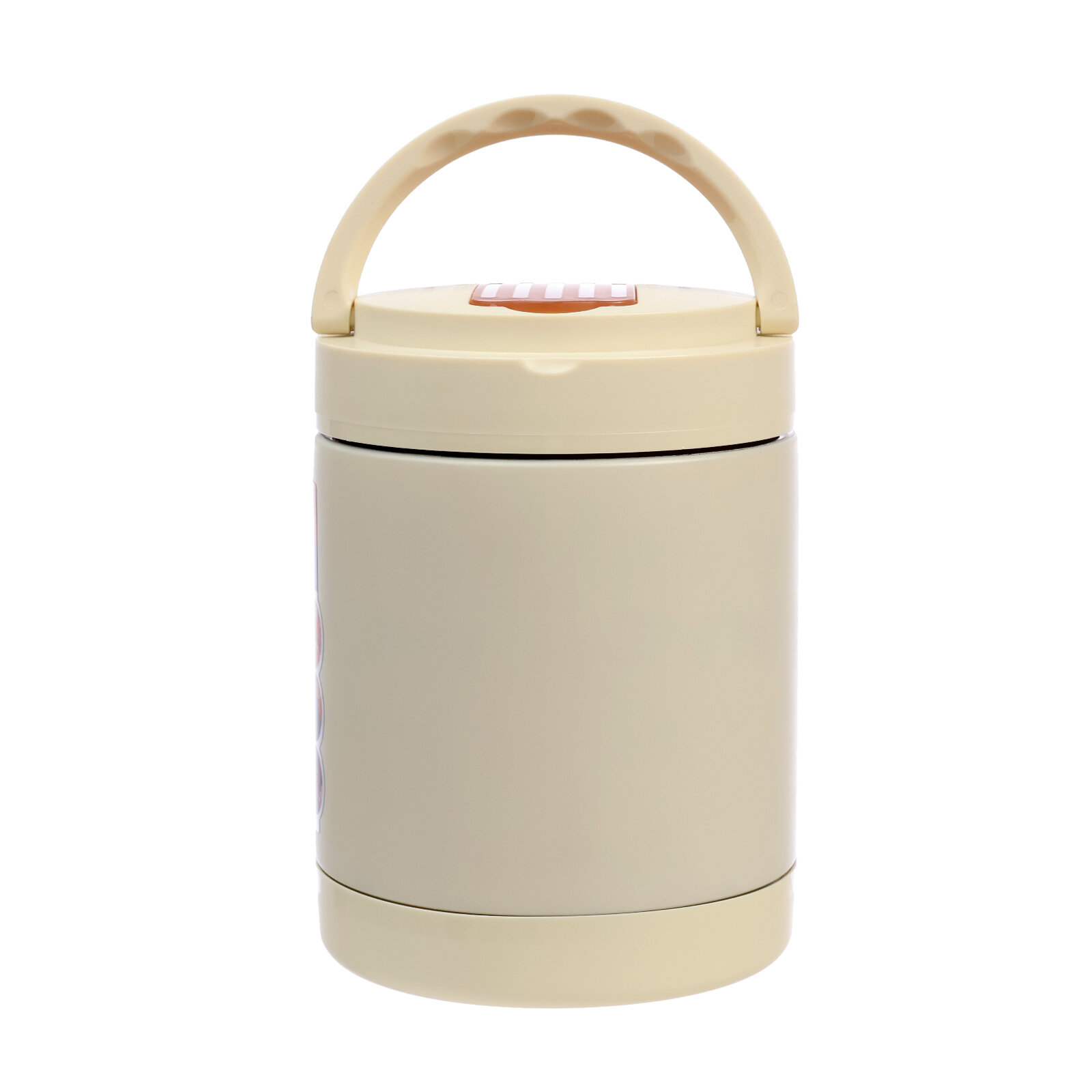 Термос для еды, 1.8 л, 18.8×13.5 см, сохраняет тепло до 2 ч, USB-подогрев, нержавеющая сталь, бежевый