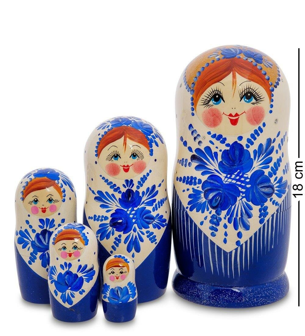 Матрешка 5м "Софья" A2111724 Народные промыслы, Дерево липа, краски, лак