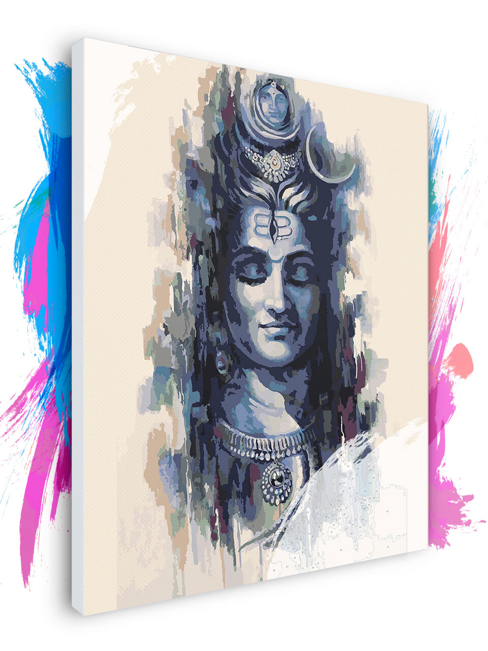 Картина по номерам на холсте Шива Арт, 40 х 50 см