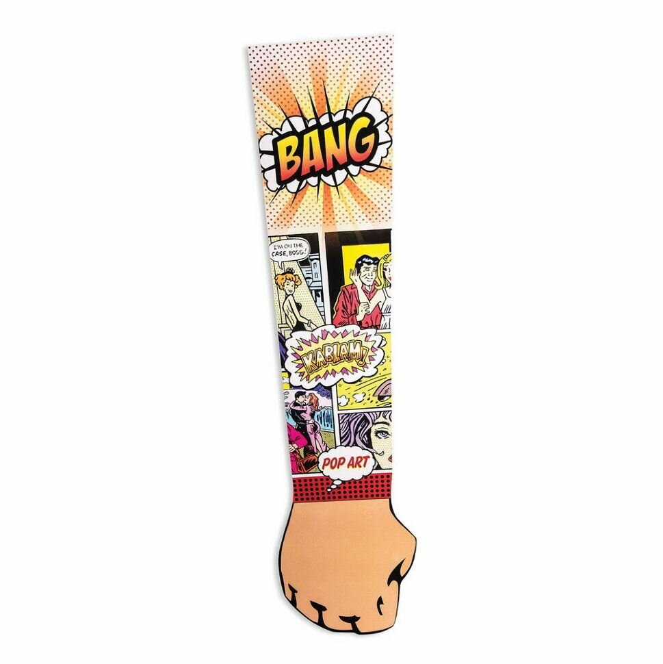 Рукав-тату Bristol Novelty "Поп Арт", нейлон, разноцветный, 35 см