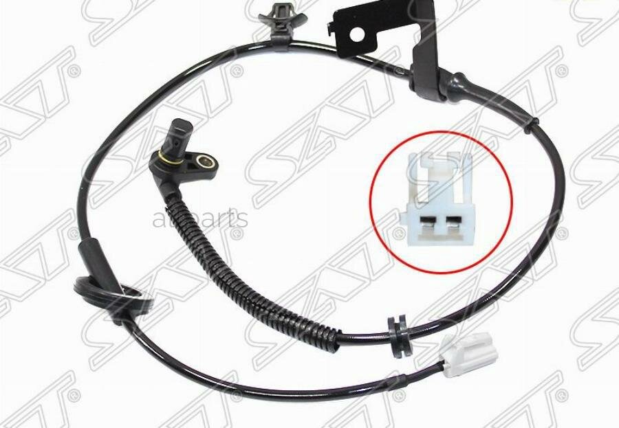 SAT ST-95680-1R000 Датчик ABS RR HYUNDAI SOLARIS 10-/KIA RIO 11-12 LH