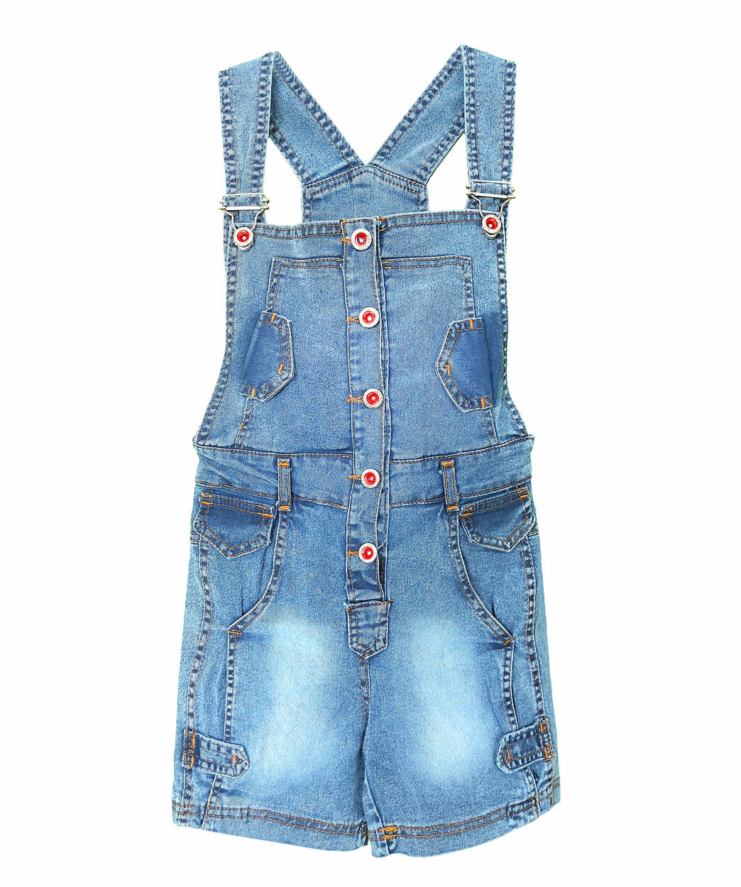 Шорты джинсовый комбинезон-шорты