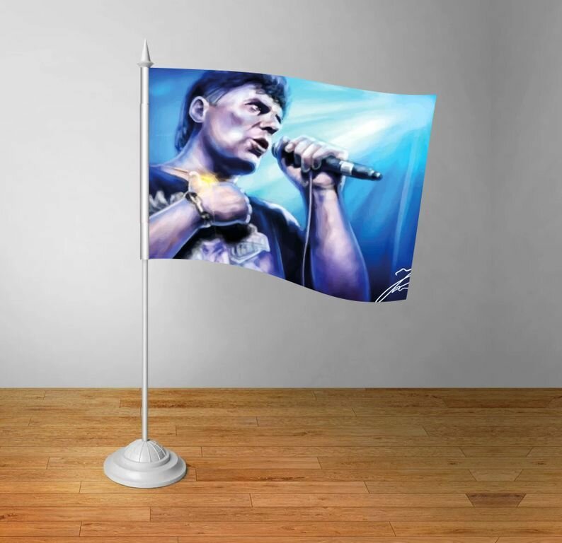 Флажок GOODbrelok Сектор Газа, Юрий Хой №34