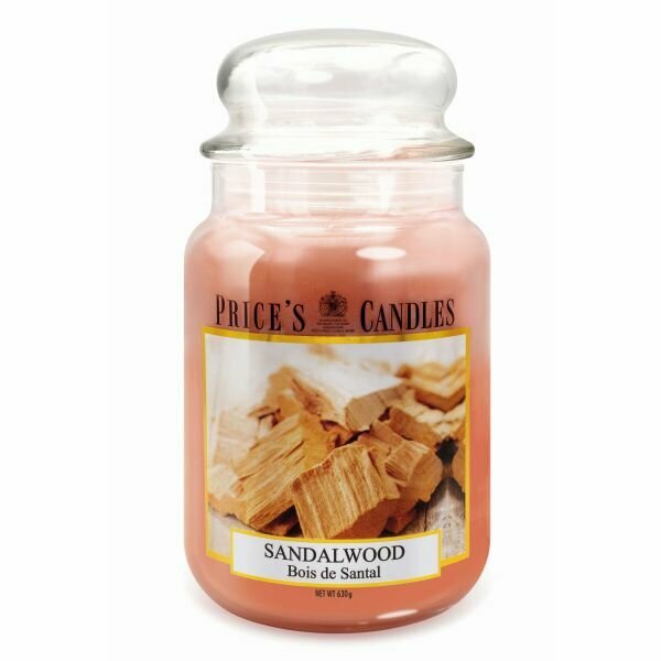 PRICE'S CANDLES Свеча ароматическая "Sandalwood" 630g