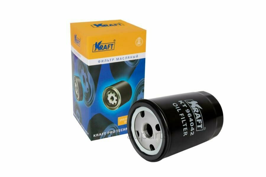 KRAFT KT964042 Фильтр масляный VAG+Skoda 1.4.2.8L all 91-> KRAFT KT964042