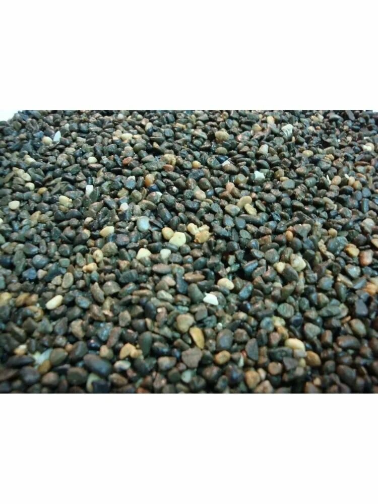 Bestmineral Галька морская темная №1 (Черкесская №0) (1-3 мм.) (2 кг)