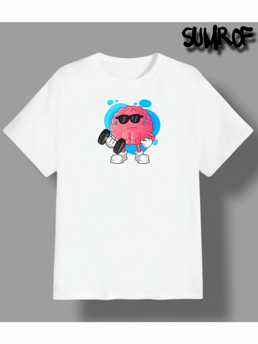 Футболка Zerosell Качай мозги