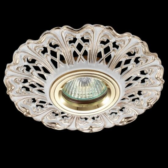 Декоративный встраиваемый светильник NOVOTECHVINTAGE 370033 1ХGX5.3Х50W; белый; белый