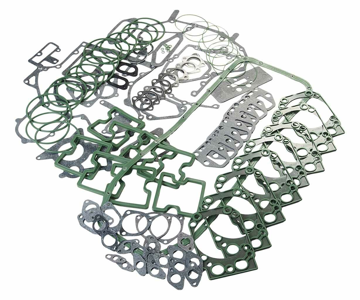 Прокладка двигателя КАМАЗ-ЕВРО-3 полный комплект (армир. прокладки) (35 поз./112 дет.), Ремкомплект 740.30-1002000-35 ТЛР, TRAILER