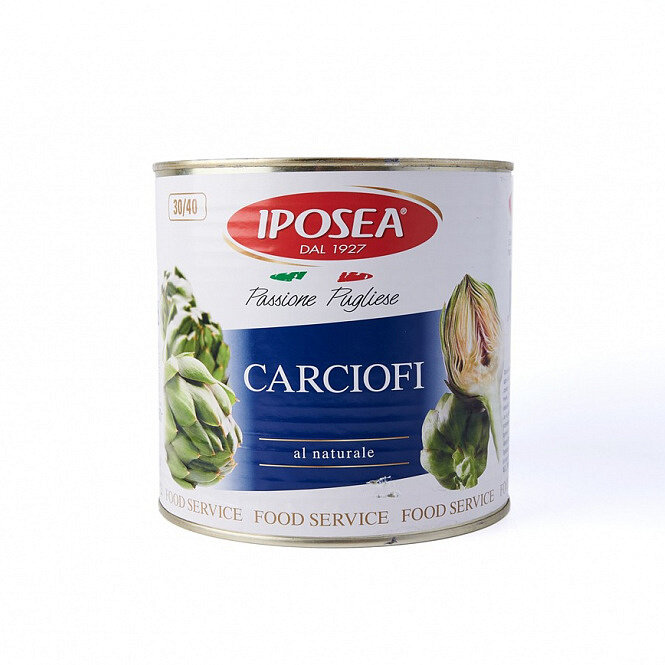 Артишоки IPOSEA целые натуральные 2,45кг