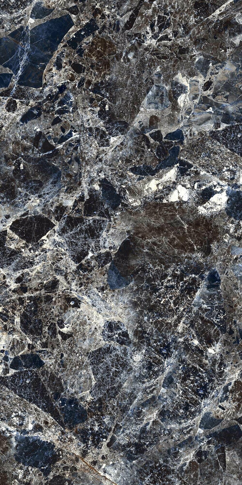 PRIMAVERA Керамогранит Roman Empro Brown high glossy полир, 60x120 9 мм, арт. GR208 (цена за 1.44 м2)