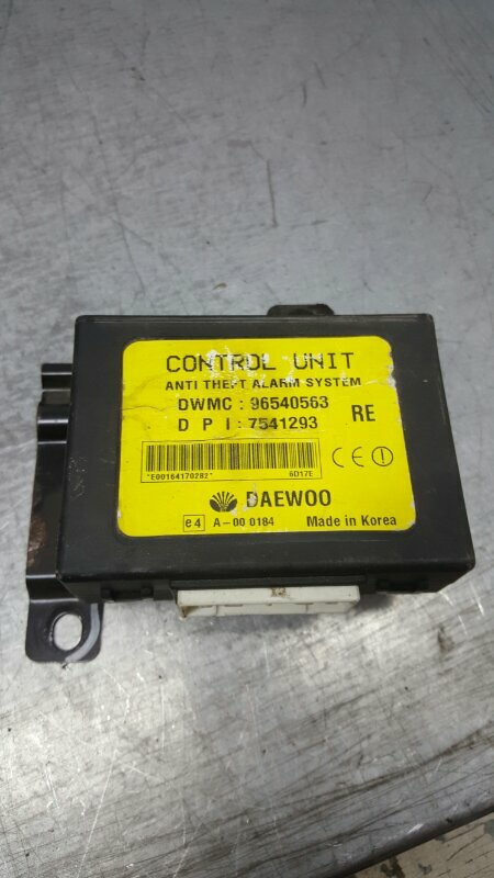 Блок сигнализации (штатной) Chevrolet Aveo T200