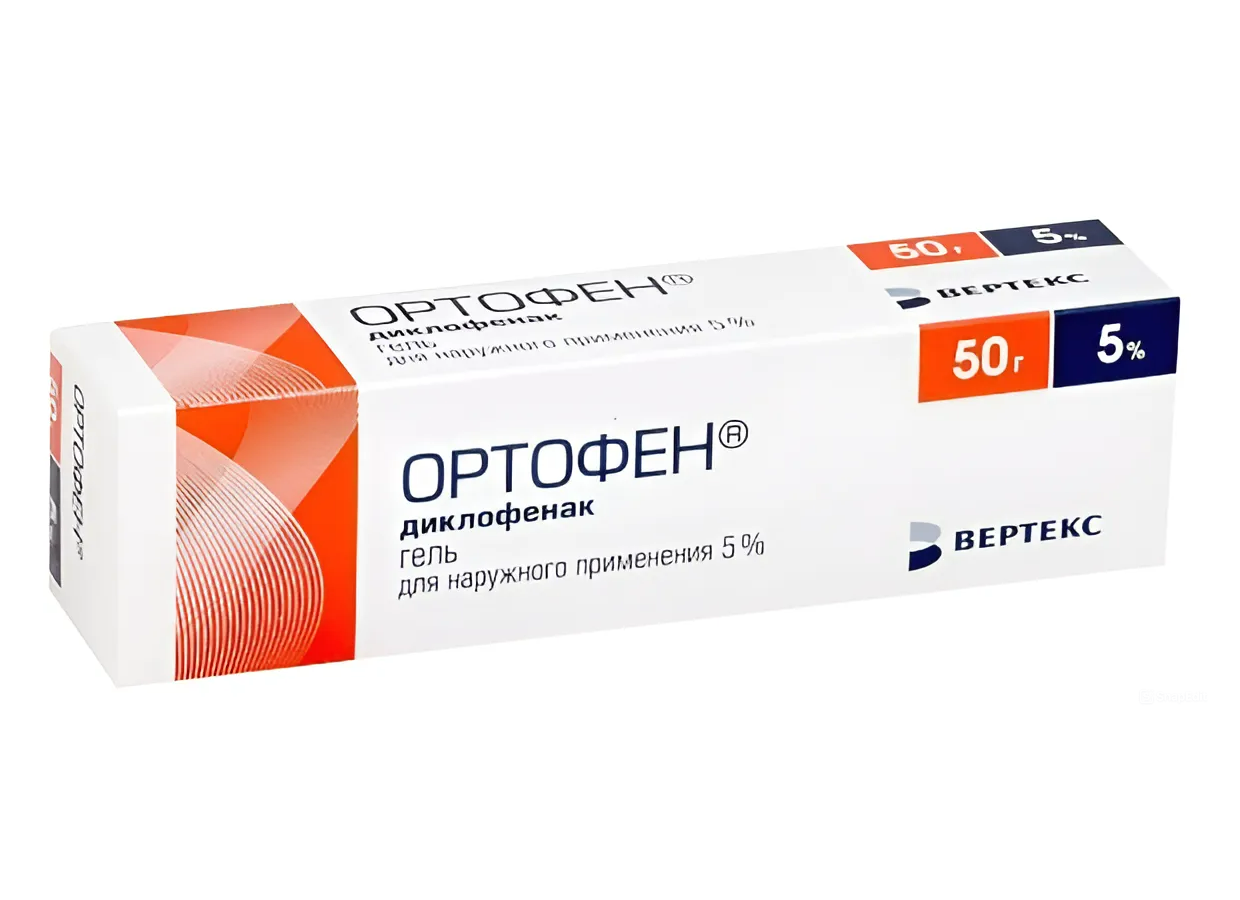 Ортофен, гель 5%, 50 г