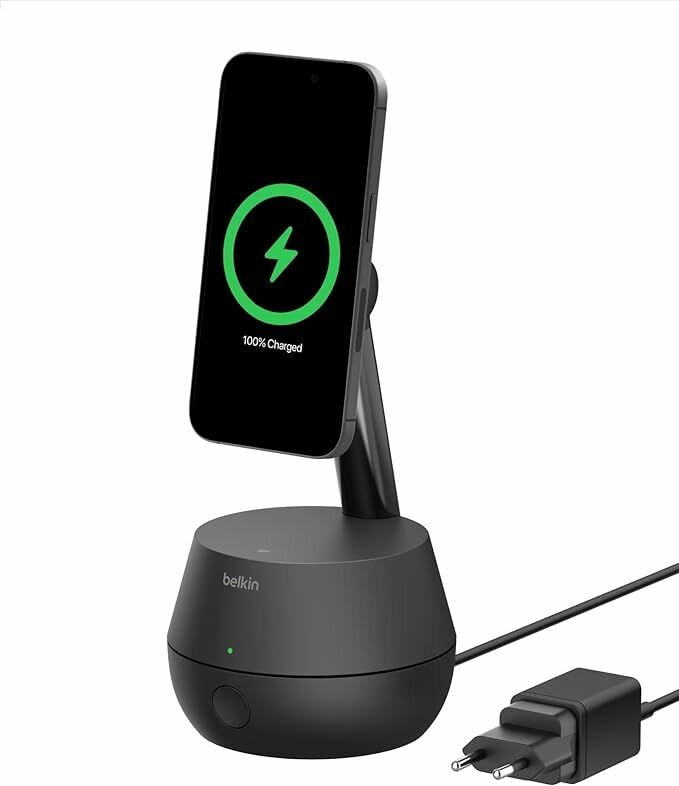 Подставка Belkin Pro с автоматической отслеживанием DockKit и беспроводной зарядкой