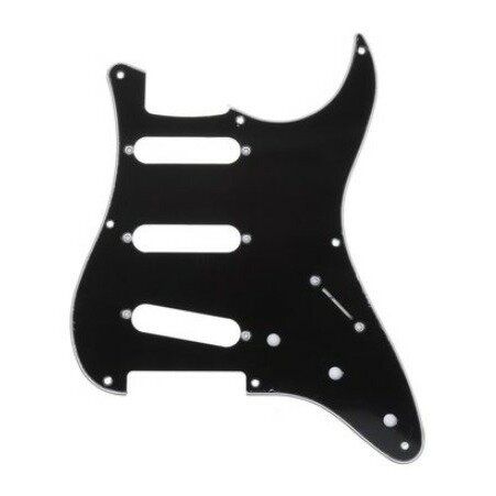 Пикгард для электрогитары Stratocaster SSS Musiclily MX1405BK