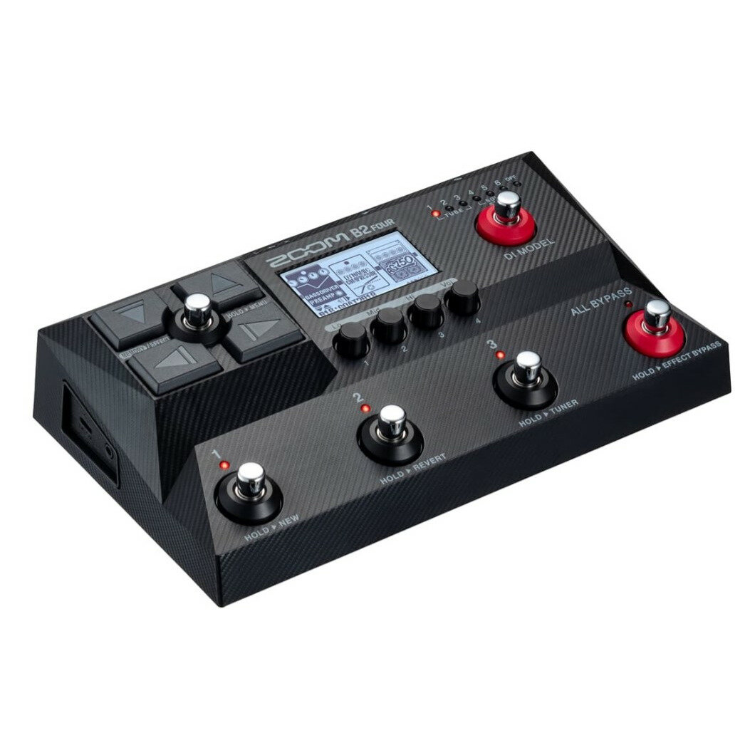 Бас-гитарный процессор Zoom B2 FOUR