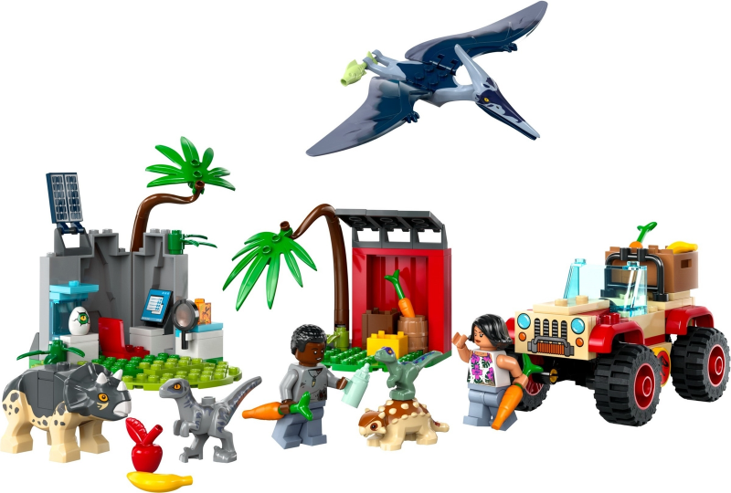 Конструктор LEGO Jurassic World 76963 Центр спасения детенышей динозавров, 139 дет.