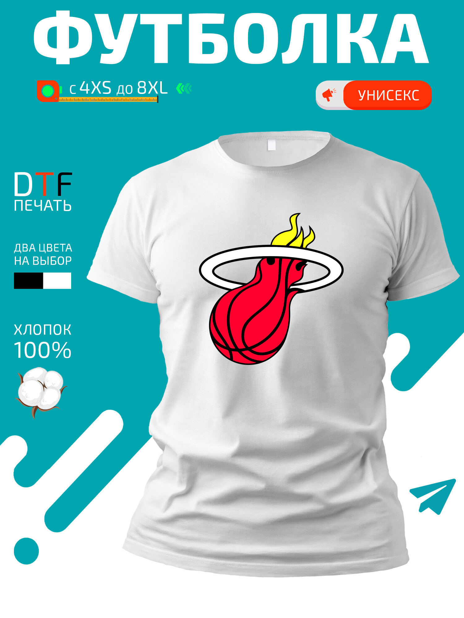 Футболка Майами Хит Miami Heat