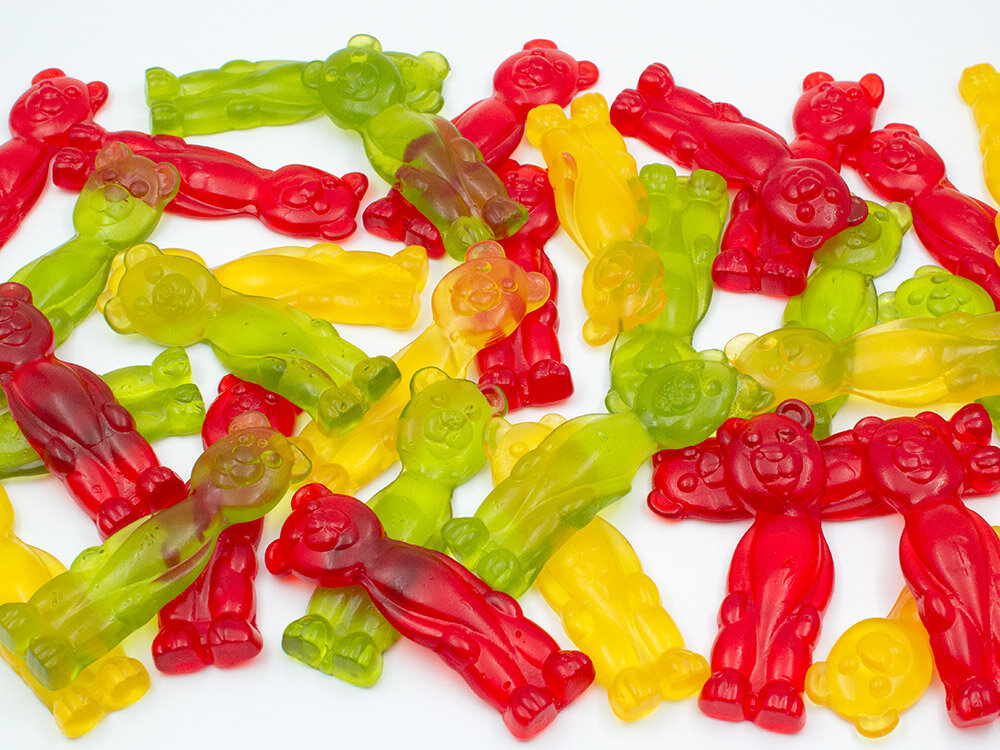 Жевательный мармелад HALAL "Гигантский мишка" 1кг RAVAZZI/Италия