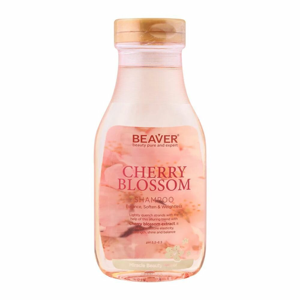 BEAVER Шампунь для волос Cherry Blossom Shampoo (350 мл)
