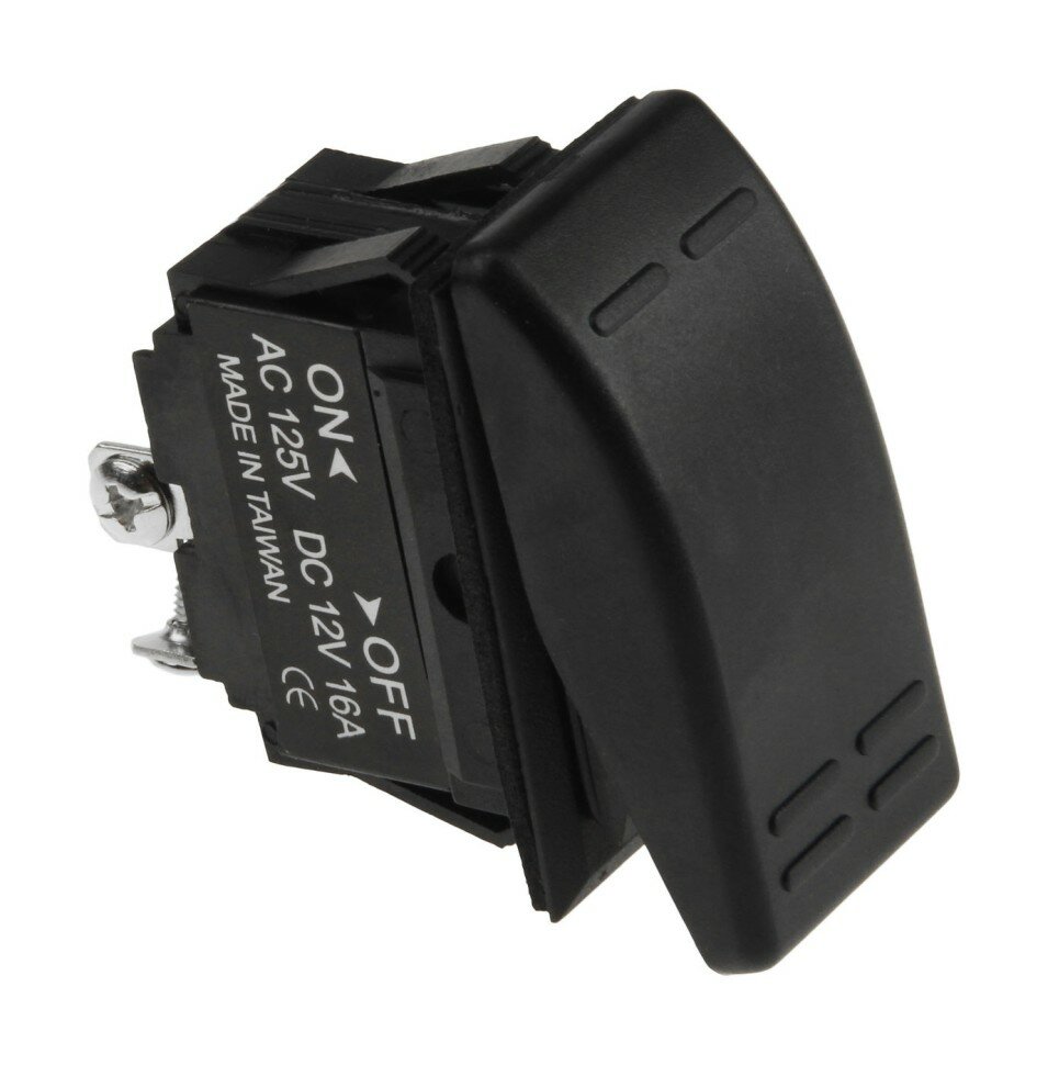 Переключатель двухпозиционный ON-OFF 12 В/16А 4Р (Москва)